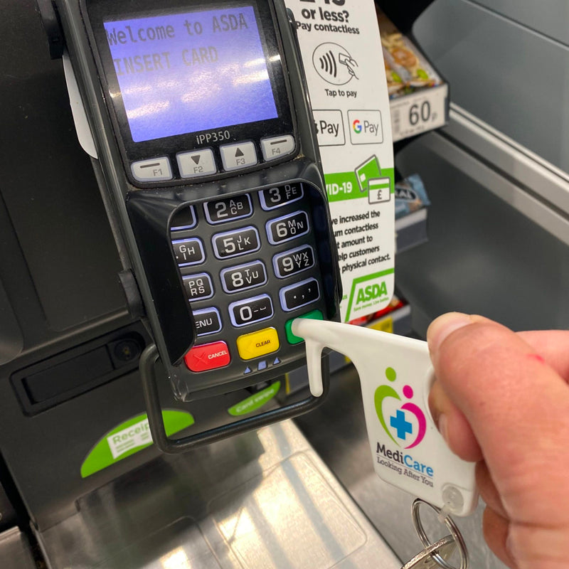 Eco Hygiene Hook Keyring | Crisp Branding