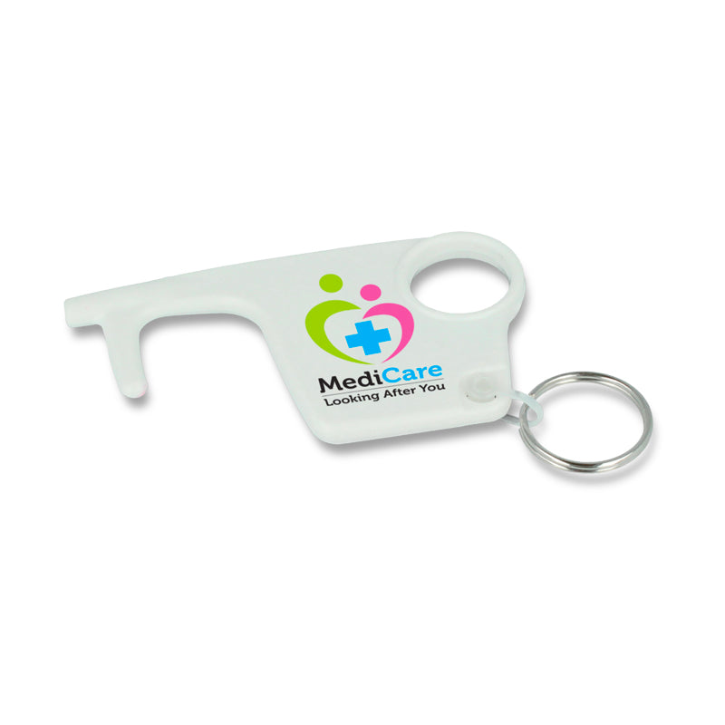 Eco Hygiene Hook Keyring | Crisp Branding